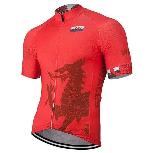 Welsh Cycling Jersey - Cycling Top | Granny Gear